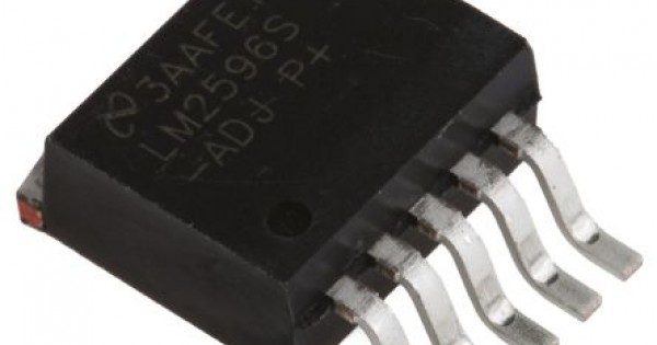 Texas Instruments, LM2596S-ADJ/NOPB Step-Down Switching Regulator, 1-Channel 3A Adjustable 5-Pin ...